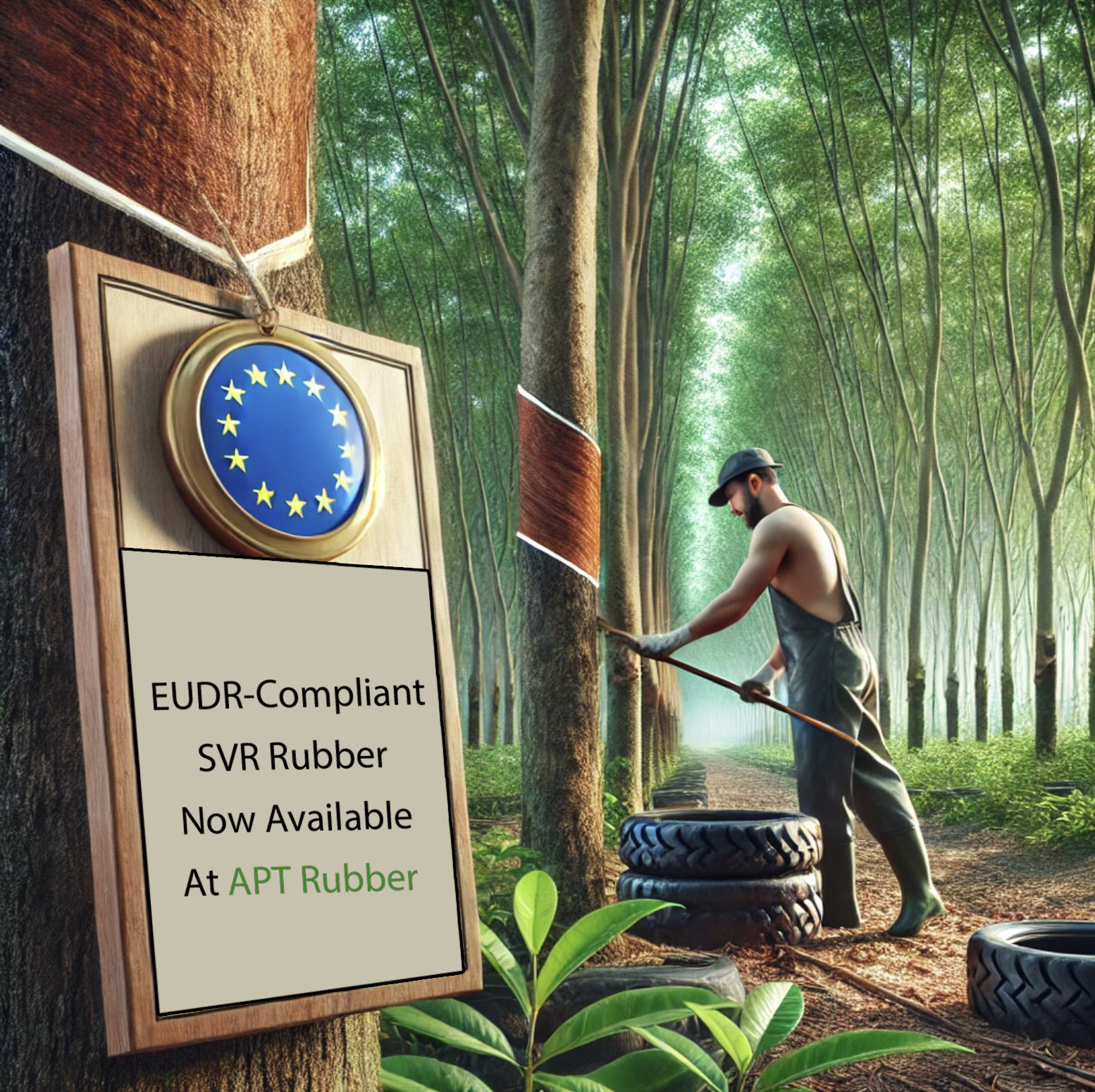 EUDR-Compliant SVR Rubber Now Available - APT Rubber