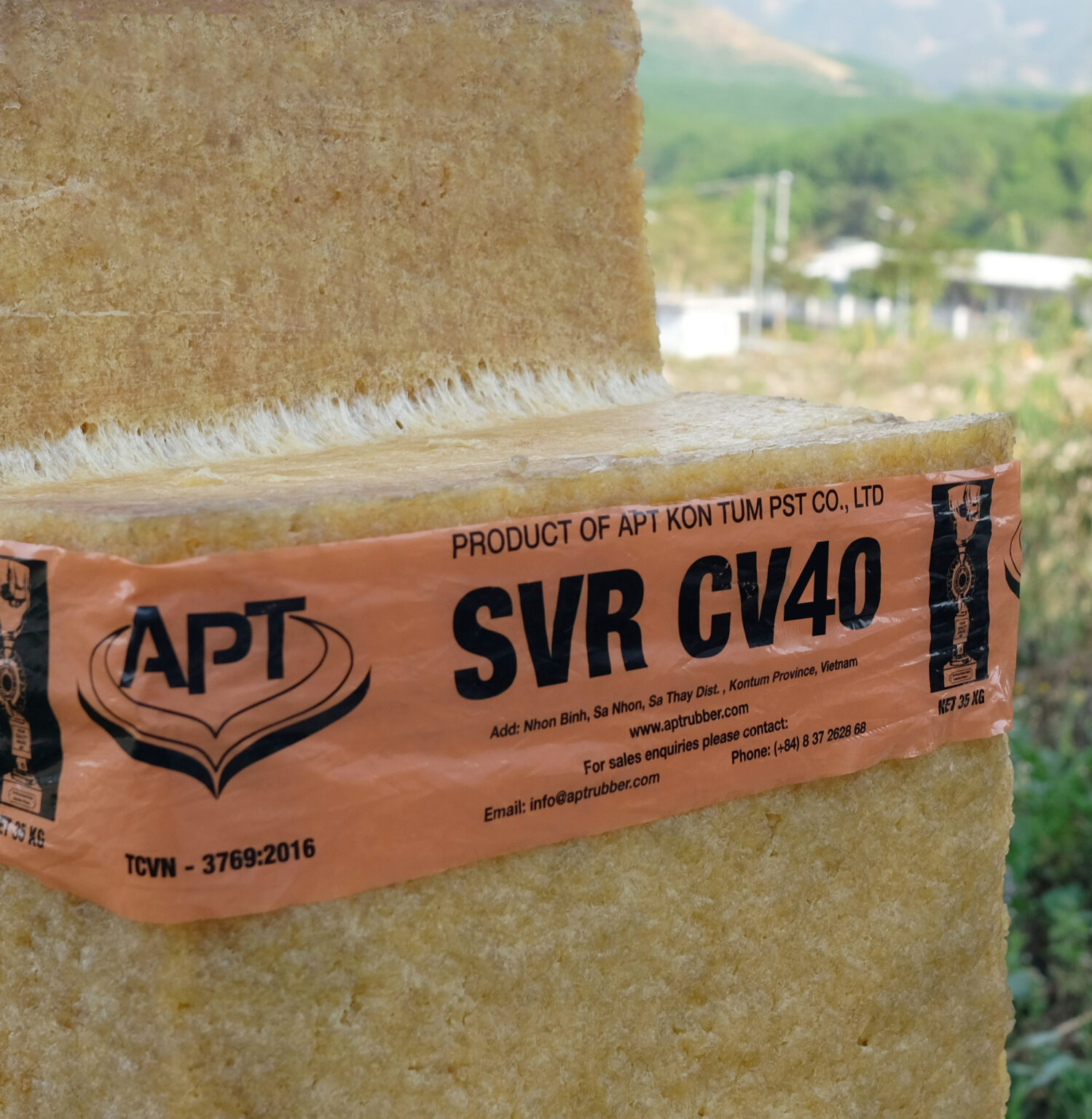 SVR CV60 (TSR CV60) Natural Rubber | APT Rubber